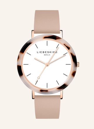 Liebeskind Liebeskind Armbanduhr Aus Echtleder rosa