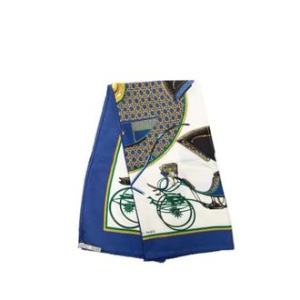 Herm&egrave;s Pre-owned Les Voitures a Transformation Silk Scarf - Femme - Pre-owned - Multicolore - Taille: ONE Size
