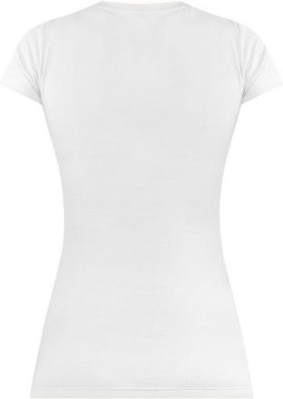 Janice Kurzarmshirt 3 x Figurbetontes T-Shirt mit V-Ausschnitt Siena Damen Basic kurzarm Shirt