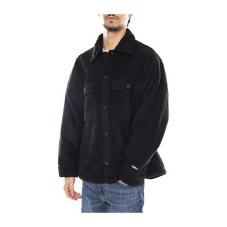 Obey Herren, Jacken, Schwarzk, LGr&ouml;&szlig;e