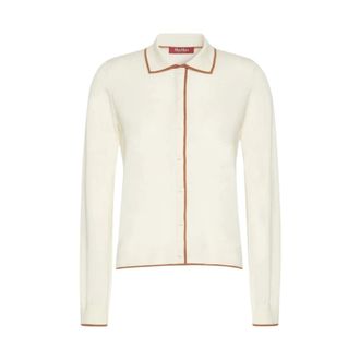 Max Mara Cardigans - Femme - Pulls - Blanc - Taille: 40 FR