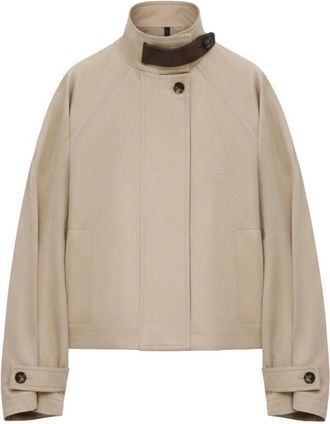 Loewe Damen Parka aus Baumwolle und Seide