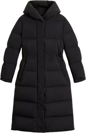 Woolrich Femme, Manteaux, Noir, Taille: 36 FR Cloud Madison Long Coat