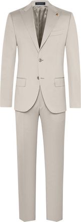 Sartoria Latorre Einreiher-Anzug aus Schurwolle mit steigendem Revers in