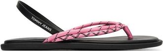 Tommy Jeans Sandalen Tjw Casual Rope Sandal EN0EN02951 Rosa