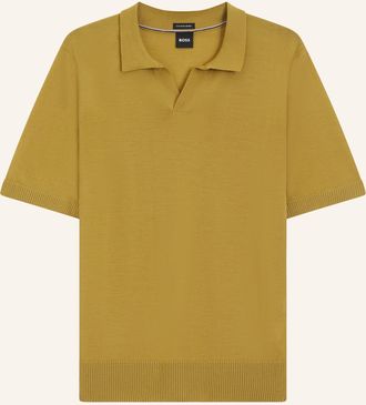 HUGO BOSS Pullover H-Lantoni Regular Fit gold