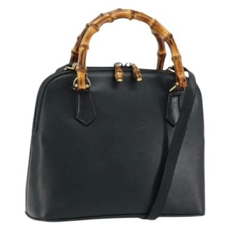 Gucci Sac &agrave; main vintage Pre-owned - Femme - Pre-owned - Noir - Taille: ONE Size