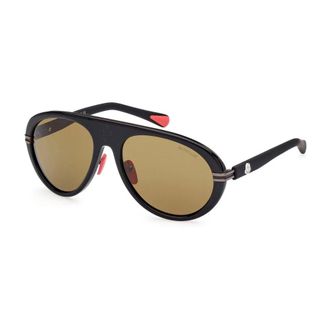Moncler unisex, Accessoires, Noir, Taille: ONE Size Ml0121 Lunettes de soleil goutte deau