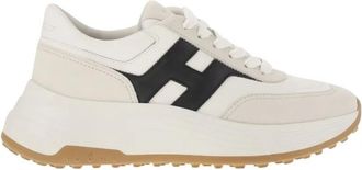 Hogan Low-Top Sneaker - Hi-Fi Trainers With Side H - Gr. 38,5 (EU) - in Wei&szlig; - f&uuml;r Damen