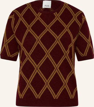 Allude Allude Strickshirt Mit Cashmere rot