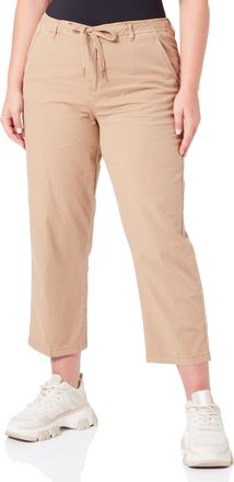 Timezone Damen Regular MarlaTZ Cropped Freizeithose, braun, 26