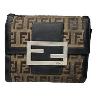 Fendi Pre-owned Canvas Wallet - - Pre-owned - Damen - Braun - ONE SIZE