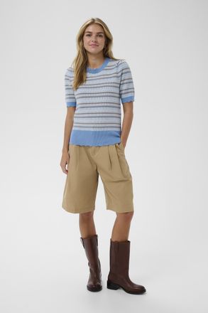 Saint Tropez Strickpullover PippaSZ Strickpullover Gerade Passform