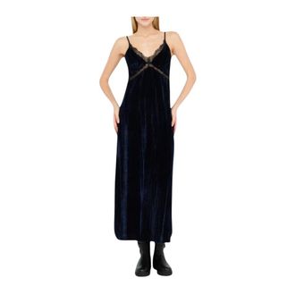 Liu Jo Kleid Cf5405 T094A - - Dresses - Damen - Blau - L