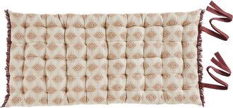 Atmosphera Atmosphera - Bodenkissen Ikat Jacquard leinen 60x120cm