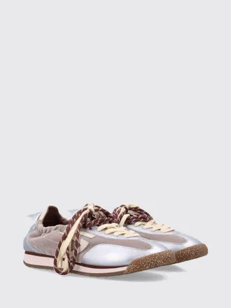 Puraai Baskets Femme couleur Argent