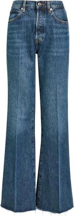 Frame Denim Femme, Jeans, Bleu, Taille: W24 The Lax Jeans