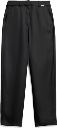 Armedangels Damen Webhose aus Tencel x REFIBRA Lyocell SANDRINAA Tapered Relaxed Fit Black