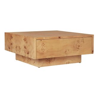 Ferm Living Table basse avec tiroir en bois FSC Blur Storage Ferm Living