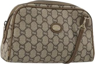 Gucci Sac bandouli&egrave;re vintage GG Canvas Pre-owned - Femme - Pre-owned - Beige - Taille: ONE Size