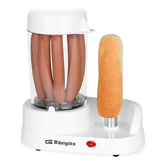 Orbegozo PR 3500 Hot-Dog-Maker, 1 bis 6 Würste