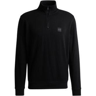 HUGO BOSS Sweatshirt f&uuml;r Herren, Frottee (Schwarz)