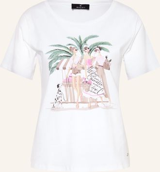 Monari Monari T-Shirt Mit Schmucksteinen beige