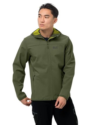 Jack Wolfskin Herren Northern Point Softshelljacke, greenwood, XXL EU