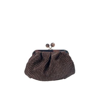 Max Mara Femme, Sacs, Brun, Taille: ONE Size Pasticcino Bag Small Super Clutch