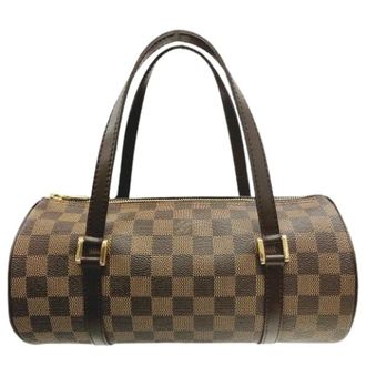 Louis Vuitton Sac cabas Damier Canvas Pre-owned - Femme - Pre-owned - Brun - Taille: ONE Size