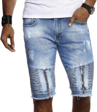 LEIF NELSON LN-9155 Pantalon en jean pour homme - Bleu - W31