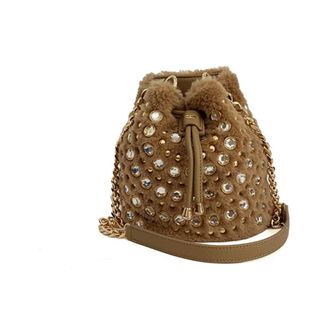 La Carrie Femme, Sacs, Beige, Taille: ONE Size Secchiello Andromeda