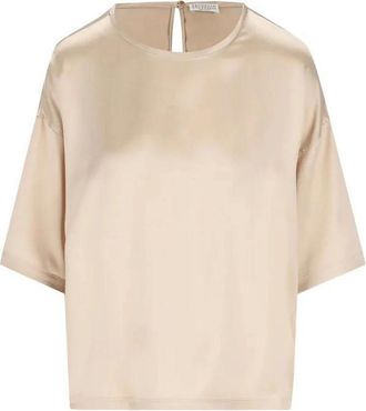 Brunello Cucinelli Bluse - - Blouses & Shirts - Damen - Beige - L