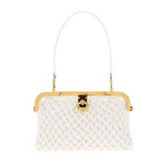 Dolce & Gabbana Amanda Schultertasche - - Bags - Damen - Wei&szlig; - ONE SIZE