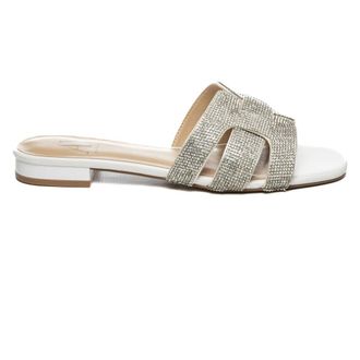 Albano Strass Sandale - - Shoes - Damen - Wei&szlig; - 40 EU