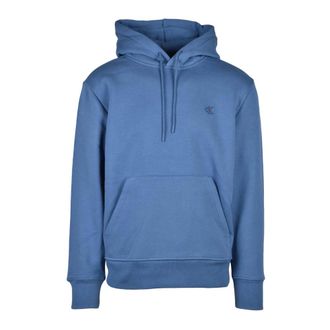 Calvin Klein Jeans Homme, Sweatshirts et sweats &agrave; capuche, Bleu, Taille: XL Felpa cappuccio