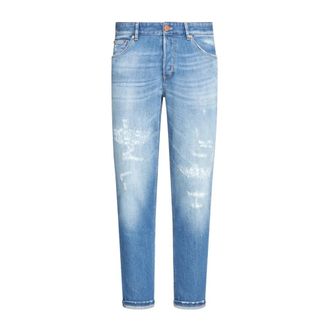 Pantaloni Torino Slim-fit Jeans - - Jeans - Herren - Blau - W35