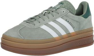 adidas Adidas Gazelle Bold W, Baskets pour Femme, Solar Orange Solar Green Gum M2, 38 EU, Vert, 38 EU