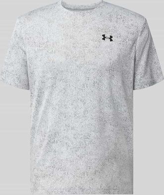 Under Armour Regular Fit Sport-T-Shirt mit Strukturmuster Modell Pixelate