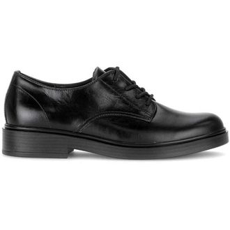 Gabor Derby en cuir lisse &agrave; talon d&eacute;croch&eacute;