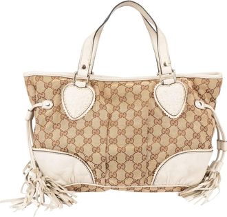 Gucci Crossbody Bags - Gucci GG Monogram Knight Handbag - Gr. unisize - in Braun - f&uuml;r Damen