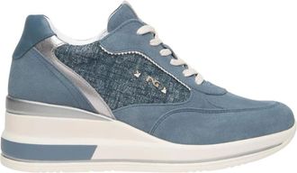 Nero Giardini Femme, Chaussures, Bleu, Taille: 37 EU E615230D Baskets