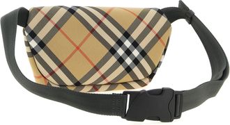 Burberry Burberry Check Belt Bag - Beige