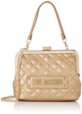 Love Moschino JC4011PP1GLA0, Sac à bandoulière Femme, Or, Taille Unique