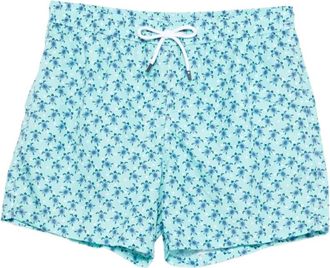 Fedeli Homme, Maillots de bain, Vert, Taille: 2XL Madeira Swim Trunk