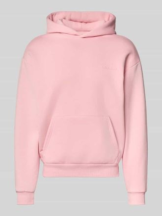 Review Hoodie mit Logo-Print