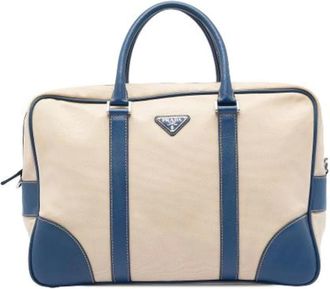 Prada Sacoche Pre-owned - Femme - Pre-owned - Beige - Taille: ONE Size