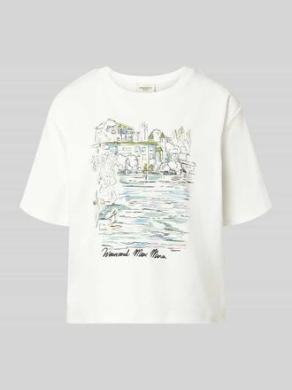Max Mara Boxy Fit T-Shirt aus reiner Baumwolle Modell SALA