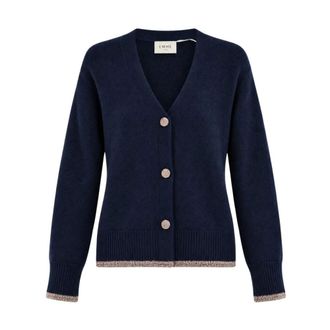 Marella Cardigan Emmelisir - Femme - Pulls - Bleu - Taille: 42 FR