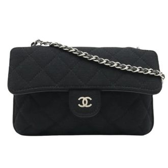 Chanel Pre-owned Matelasse Eco Tote Bag Nylon Cotton - - Pre-owned - Damen - Schwarzk - ONE SIZE